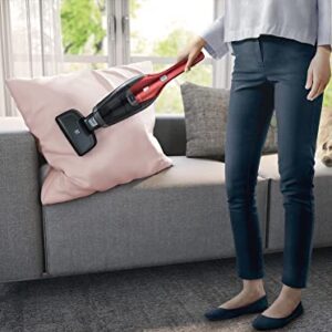 Electrolux Ergorapido Stick, Lightweight Cordless Vacuum with LED Nozzle Lights and Turbo Power Battery, for Removing Pet Hair from Carpets and Hard Floors, in, Chili Red