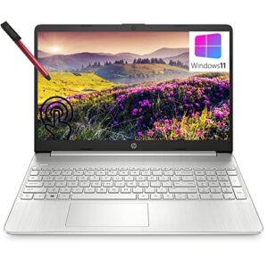 hp 2022 15 15.6″ laptop computer, octa-core amd ryzen 7 5700u up to 4.3ghz (beat i7-1165g7), 32gb ddr4 ram, 1tb pcie ssd, wifi 6, bt 5.2, webcam, type-c, silver, windows 11, broag 64gb flash drive