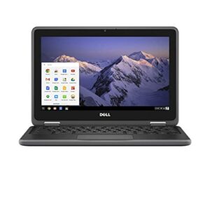 dell chromebook 11 3100 11.6″ touch 4gb 64gb emmc celeron® n4020 1.1ghz chromeos, black (renewed)