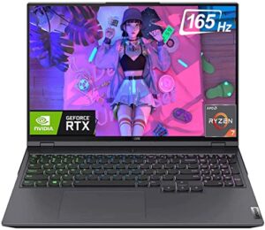 lenovo 2021 newest legion 5 pro gen 6 gaming laptop, octa-core amd ryzen 7 5800h, 16.0″ qhd (2560×1600) ips 165hz display, nvidia geforce rtx 3070(tgp 140w), type-c (64gb ram 3200mhz | 4tb pcie ssd)