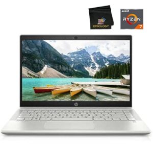 hp pavilion 15.6” 1080p fhd ips business laptop, amd ryzen 5-4500u 6-core, 8 gb ddr4, 256 gb ssd pcie nvme, amd radeon graphics, hdmi, bluetooth 5, wifi, windows 10 + zipnology cloth -new (eh0076nr)