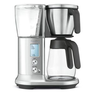 breville precision brewer glass coffee maker, brushed stainless steel, bdc400bss