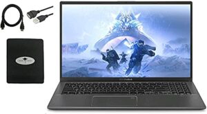 asus 2021 vivobook 15.6″ fhd business laptop, 10th gen intel i3-1005g1 up to 3.4ghz,＞ i5-8250u, 12gb ram, 512gb pcie ssd, backlit kb, fingerprint, win10 s mode w/ ghost manta accessories