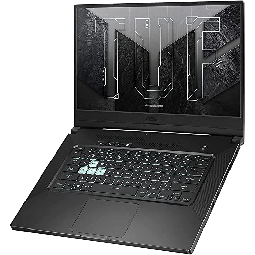 ASUS 2022 TUF Dash 15.6" Ultra Slim Gaming Laptop 144Hz FHD IPS Intel 4-Core i7-11800H NVIDIA GeForce RTX 3050 16GB RAM DDR4 1TB NVMe SSD USB C WiFi AX HDMI 2.0 RJ-45 Thunderbolt 4 Windows 10 Home