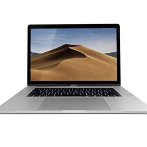 Apple MacBook Pro MLW82LL/A 15-inch Laptop with Touch Bar, 2.7GHz Quad-core Intel Core i7, 16GB Memory / 1TB SSD, Retina Display, Silver (Renewed)