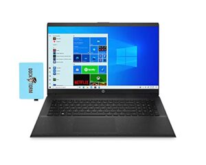 hp 17z-cp000 home & business laptop (amd athlon gold 3150u 2-core, 32gb ram, 2tb hdd, amd radeon, 17.3″ 60hz hd+ (1600×900), wifi, bluetooth, webcam, hdmi, usb 3.1, win 11 home) with hub