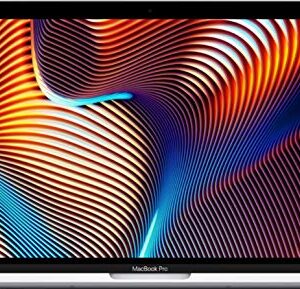 Mid 2019 Apple MacBook Pro Touch Bar with 2.8GHz Intel Core i7 (13 inch, 16GB RAM, 512GB SSD) Silver (Renewed)