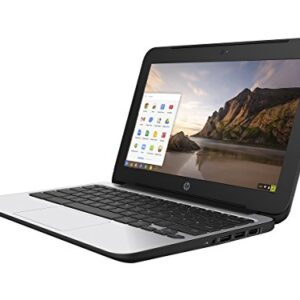 HP ChromeBook 11 G4 EE: 11.6-inch (1366x768) | Intel Celeron N2840 2.16GHz | 16GB eMMC SSD | 4GB RAM | Chrome OS - Black