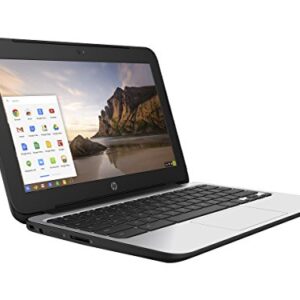 HP ChromeBook 11 G4 EE: 11.6-inch (1366x768) | Intel Celeron N2840 2.16GHz | 16GB eMMC SSD | 4GB RAM | Chrome OS - Black