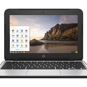 HP ChromeBook 11 G4 EE: 11.6-inch (1366x768) | Intel Celeron N2840 2.16GHz | 16GB eMMC SSD | 4GB RAM | Chrome OS - Black