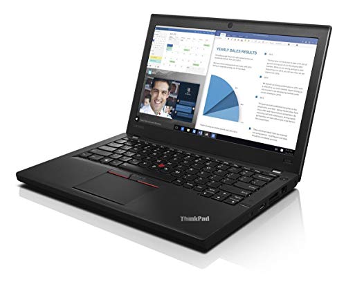 Lenovo ThinkPad X260 Business Laptop, 12.5 inches IPS Display / Intel Core i5-6300U 2.4Ghz (up to 3.00 GHz) / 256GB SSD / 16GB DDR4 / Windows 10 Pro / WiFi / Bluetooth (Renewed)