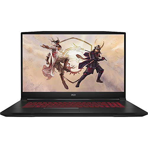 MSI 2022 GF76 Katana 17.3" 144 Hz FHD Gaming Laptop 12th Intel i7-12700H 14-Core 64GB DDR4 2TB NVMe SSD NVIDIA GeForce RTX 3060 6GB Backlit Keyboard DTS Audio Windows 11 Pro WiFi 6 w/RATZK 32GB USB