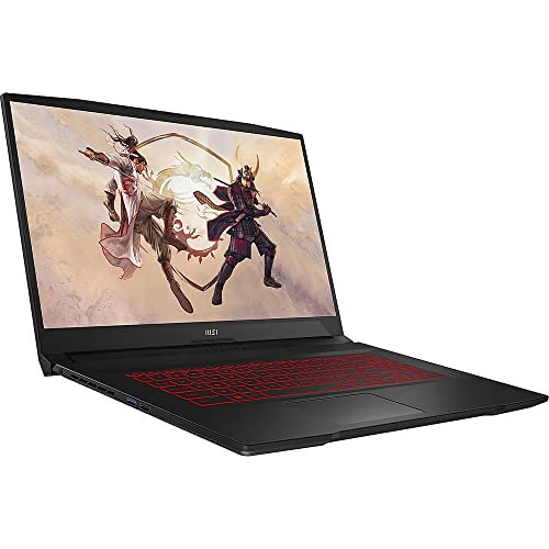 MSI 2022 GF76 Katana 17.3" 144 Hz FHD Gaming Laptop 12th Intel i7-12700H 14-Core 64GB DDR4 2TB NVMe SSD NVIDIA GeForce RTX 3060 6GB Backlit Keyboard DTS Audio Windows 11 Pro WiFi 6 w/RATZK 32GB USB