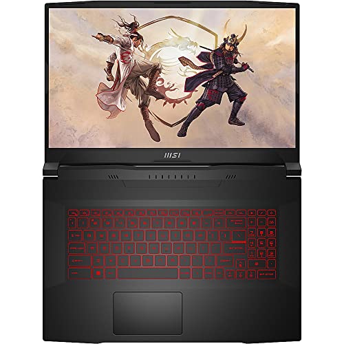 MSI 2022 GF76 Katana 17.3" 144 Hz FHD Gaming Laptop 12th Intel i7-12700H 14-Core 64GB DDR4 2TB NVMe SSD NVIDIA GeForce RTX 3060 6GB Backlit Keyboard DTS Audio Windows 11 Pro WiFi 6 w/RATZK 32GB USB