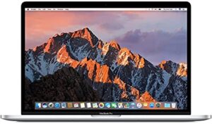 mid 2017 apple macbook pro with 2.8ghz quad-core intel core i7 (15 inch, 16gb ram, 512gb ssd) silver (renewed)