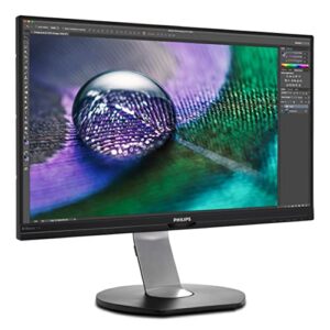 Philips Brilliance 272P7VUBNB 27" Monitor, 4K UHD IPS, 122% sRGB, USB-C Connectivity and Hub, Powersensor, Height Adjustable, 4Yr Advance Replacement