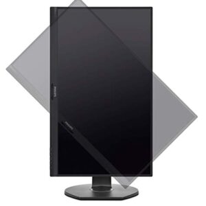 Philips Brilliance 272P7VUBNB 27" Monitor, 4K UHD IPS, 122% sRGB, USB-C Connectivity and Hub, Powersensor, Height Adjustable, 4Yr Advance Replacement