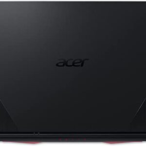 Acer Nitro 5 15.6" 144Hz FHD Gaming Laptop (Intel i5-10300H 4-Core, 8GB RAM, 256GB SSD, GeForce GTX 1650 4GB, Red Backlit KYB, WiFi 6, BT 5.2, RJ-45, Win 11 Home) with Dockztorm Hub