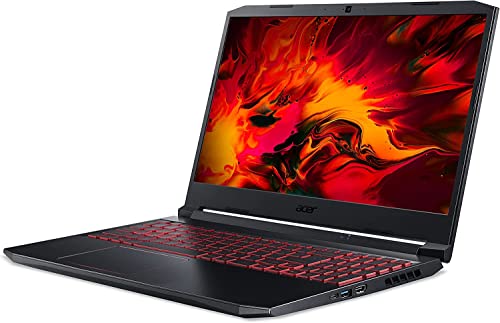 Acer Nitro 5 15.6" 144Hz FHD Gaming Laptop (Intel i5-10300H 4-Core, 8GB RAM, 256GB SSD, GeForce GTX 1650 4GB, Red Backlit KYB, WiFi 6, BT 5.2, RJ-45, Win 11 Home) with Dockztorm Hub