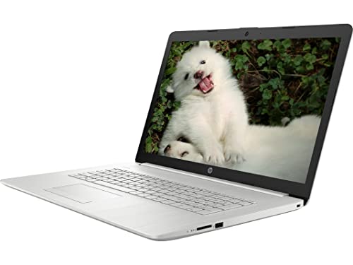 HP 2022 17.3" FHD IPS Laptop, 11th Gen Intel Core i5-1135G7(Beats i7-1065G7), 16GB RAM, 512GB PCIe SSD, Intel Iris Xe Graphics, HD Webcam, Windows 11 Pro, Silver, 32GB USB Card