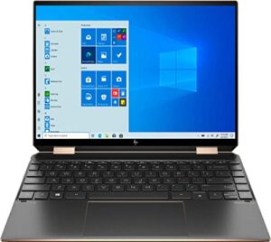 hp spectre x360 luxury 14t, 13.5″ 3:2 wuxga touch, intel i7-1195g7, 16gb ram, 1tb nvme ssd, intel 5g nanosim slot, fingerprint, tilt pen, black, win 11 pro, b&o audio, 64gb techwarehouse flashdrive