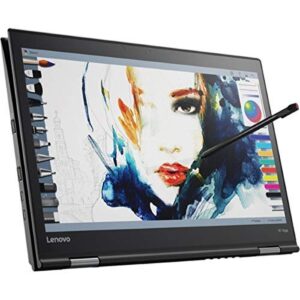 lenovo thinkpad x1 yoga 2 in 1 business convertible – core i5-7300u 2.6ghz 256gb ssd 8gb 14″ (1920×1080) touchscreen bt win10 pro webcam fp reader black (renewed)