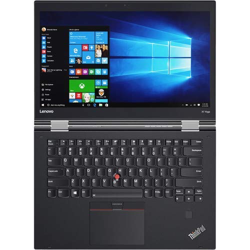 Lenovo ThinkPad X1 Yoga 2 in 1 Business Convertible - Core i5-7300U 2.6GHz 256GB SSD 8GB 14" (1920x1080) Touchscreen BT WIN10 Pro Webcam FP Reader Black (Renewed)