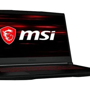 2022 MSI GF63 Thin Gaming 15.6" FHD Laptop, Intel Core i5-10300H Processor, 16GB DDR4 RAM, 512GB PCIe SSD, Backlit Keyboard, GeForce GTX1650 Max-Q Graphics, HDMI, Win 10, Black, 32GB USB Card