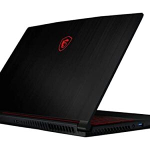 2022 MSI GF63 Thin Gaming 15.6" FHD Laptop, Intel Core i5-10300H Processor, 16GB DDR4 RAM, 512GB PCIe SSD, Backlit Keyboard, GeForce GTX1650 Max-Q Graphics, HDMI, Win 10, Black, 32GB USB Card