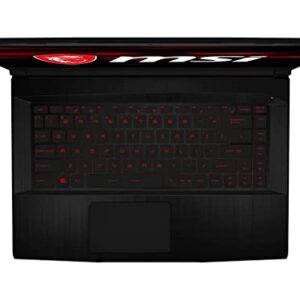 2022 MSI GF63 Thin Gaming 15.6" FHD Laptop, Intel Core i5-10300H Processor, 16GB DDR4 RAM, 512GB PCIe SSD, Backlit Keyboard, GeForce GTX1650 Max-Q Graphics, HDMI, Win 10, Black, 32GB USB Card