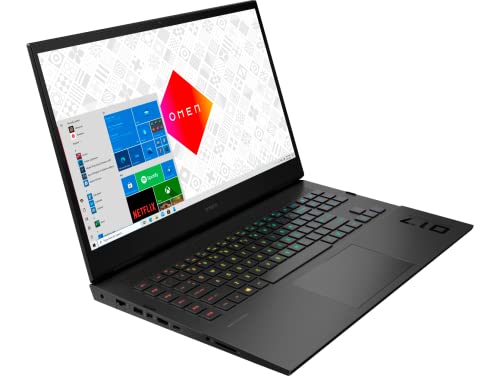 2022 HP Omen 17.3" 165 Hz IPS QHD Gaming Laptop Intel i7-12800HX 16-Core 64GB DDR5 2TB NVMe SSD NVIDIA GeForce RTX 3070 Ti 8GB RGB Backlit KB Thunderbolt 4 WiFi 6E Windows 10 Pro w/ RATZK 32GB USB