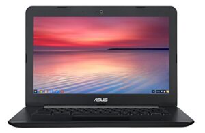 asus c300 13.3 inch chromebook (intel celeron, 4gb, 32gb ssd, black)