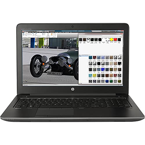 Hp Zbook 15 G4 Business Laptop, 15.6 in FHD (1920 x 1080), Intel Core i7-7820HQ, 16GB RAM, 512GB SSD SSD, n Vidia Quadro M2000M, Webcam, Windows 10 Pro (Renewed)