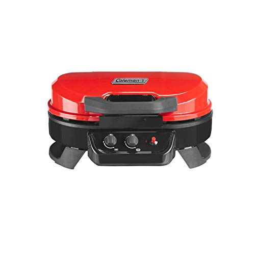 Coleman Coleman RoadTrip 225 Portable Tabletop Propane Grill, Red