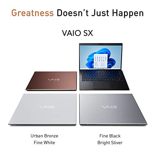 VAIO SX12 - Intel Core i5-1240P | 16GB Memory (RAM) | 512GB PCIe SSD | Windows 11 Pro | 12.5" FHD (1920 x 1080) Non-Touchscreen | Rose Gold | Made in Japan | VJS125X0911P