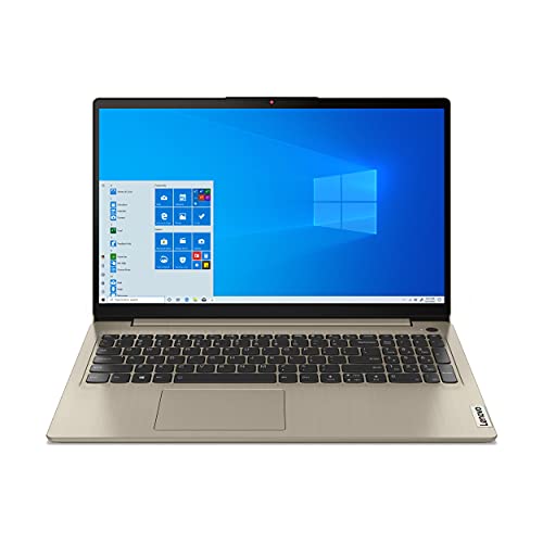 Lenovo 2023 IdeaPad 3 15.6" FHD Laptop AMD 6-Core Ryzen 5 5500U (Beat i5-1135G7) Radeon 7 Graphics 12GB RAM DDR4 256GB M.2 NVMe SSD HDMI WiFi AC BT5.0 Webcam USB C Sand Windows 11 w/ RE Accessories