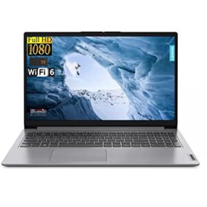 Lenovo 2023 Newest Ideapad Premium Laptop: 15.6" HD Dislpay , 2-Core AMD Athlon Silver(Upto 3.2Ghz), 8GB RAM, 256GB SSD, Radeon Graphics, FP-Reader, WiFi6, Bluetooth, DolbyAudio, HDMI, Win11S, TF