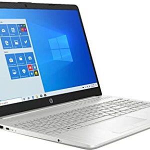 2022 Newest HP Notebook Laptop, 15.6" Full HD 1080P Non-Touch Display, 11th Gen Intel Core i3-1115G4 Processor, 16GB DDR4 RAM, 128GB PCIe SSD, Webcam, HDMI, Wi-Fi, Bluetooth, Windows 10 Home, Silver