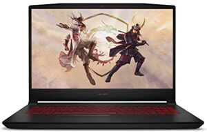 msi katana gf66 15.6″ 144hz 3ms fhd gaming laptop intel core i7-11800h rtx3060 16gb 1tbnvme ssd win10 – black (11ue-031)