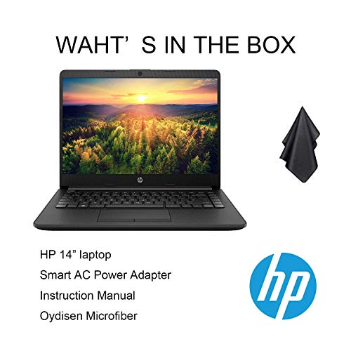 Newest HP 14 inch HD Laptop Newest for Business or Student, AMD Athlon Silver 3050U (Beat i5-7200U), 16GB DDR4 RAM, 512GB SSD, WiFi, Bluetooth, HDMI, Windows 10