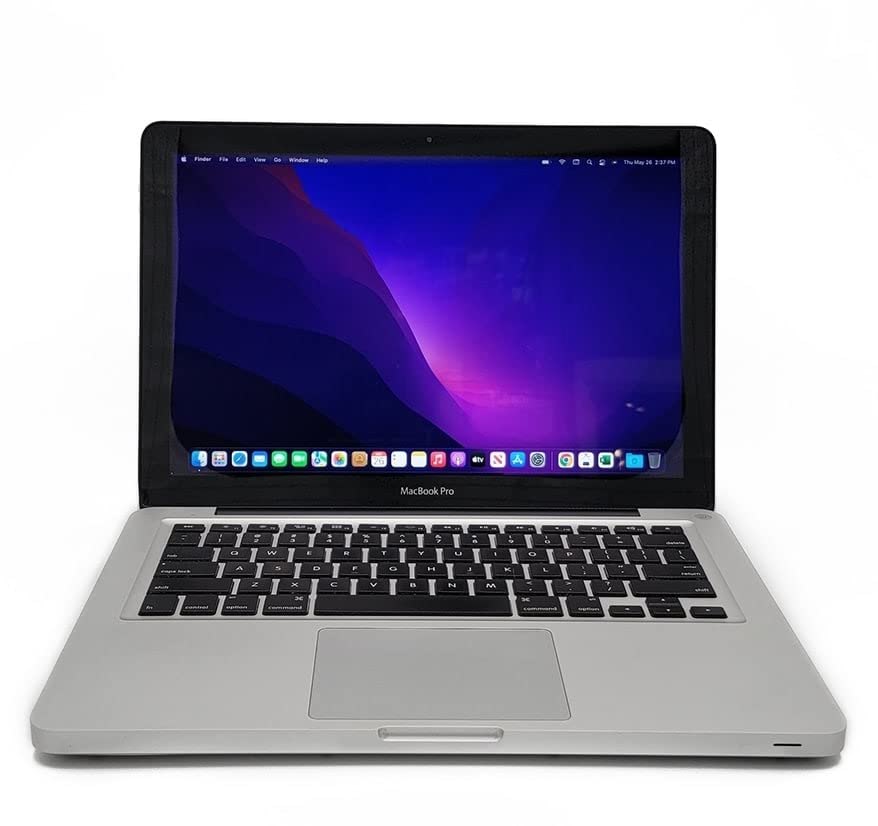 Apple MacBook Pro MD101LL/A 13.3-inch Laptop (2.5Ghz, 4GB RAM, 500GB HD) w/ ED Bundle - $99 Value (Bundle Includes: Pre-Applied Protective Skin + 1 Year CPS Limited Warranty) (Renewed)