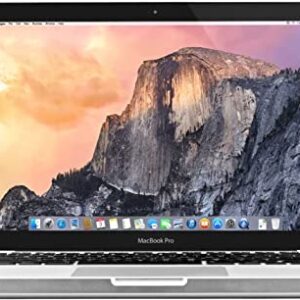 Apple MacBook Pro MD101LL/A 13.3-inch Laptop (2.5Ghz, 4GB RAM, 500GB HD) w/ ED Bundle - $99 Value (Bundle Includes: Pre-Applied Protective Skin + 1 Year CPS Limited Warranty) (Renewed)