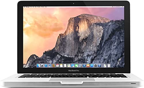 Apple MacBook Pro MD101LL/A 13.3-inch Laptop (2.5Ghz, 4GB RAM, 500GB HD) w/ ED Bundle - $99 Value (Bundle Includes: Pre-Applied Protective Skin + 1 Year CPS Limited Warranty) (Renewed)