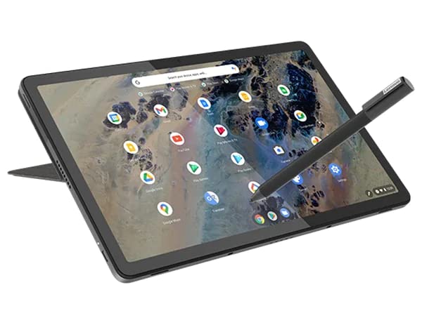 Lenovo Chromebook Duet 3 Snapdragon® 7c Gen 2 Compute Platform 8 GB LPDDR4X-2133MHz (Soldered) 128 GB eMMC 10.95" 2K (2000 x 1200), IPS, Glare, Touch, 70.8%NTSC, 400 nits, 60Hz 82T6001HUS