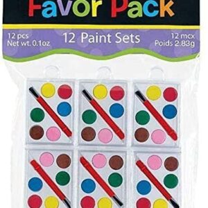 Watercolor Paint Sets | Multicolor | Pack of 12