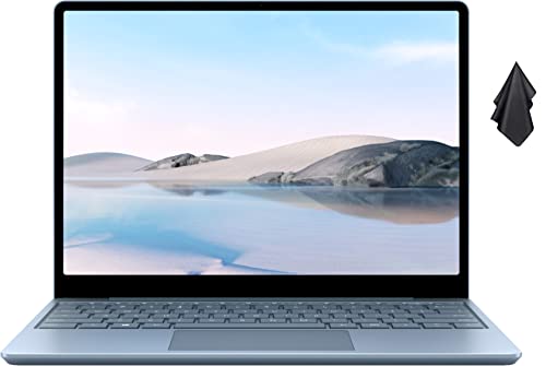 Microsoft Surface Laptop Go 12.4" Touchscreen, Intel Core i5-1035G1 Processor, 8 GB RAM, 512 GB Solid State Drive, Up to 13Hr Battery Life, WiFi, Webcam, Windows 10, Ice Blue (Latest Model)