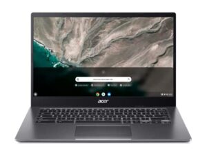 acer chromebook enterprise 514 laptop | intel core i3-1115g4 | 14″ full hd ips touch display | 8gb lpddr4x | 128gb nvme ssd | microsd | intel wi-fi 6 | backlit keyboard | chrome os | cb514-1wt-33mw