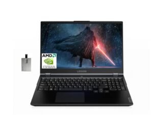 2022 lenovo legion 5 gaming 15.6″ 120hz fhd laptop, amd r5-4600h processor(> i7-1065g7), 32gb ram, 1tb hdd + 1tb ssd, backlit keyboard, geforce rtx 1650ti graphics, win 10, black, 32gb usb card