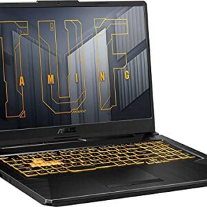 ASUS TUF VR Ready Gaming Laptop, 17.3" FHD 144Hz IPS Display, 11th Gen Intel 6-Core i5-11260H(Beat i7-8850H), 16GB DDR4 RAM, 1TB PCIe SSD, GeForce RTX 3050 Ti, RGB Backlit Keyboard, Win 10,JVQ MP