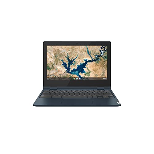 Lenovo Ideapad Flex 3 Chromebook - 11.6" Touchscreen 2-in-1 Laptop - Intel Celeron N4020-4GB - 32GB eMMC - Abyss Blue - Chrome OS - 82BB0009US